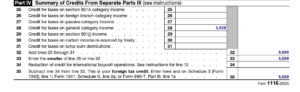 Form 1116: How to Claim the Foreign Tax Credit