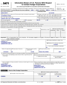 Form 5471: Filing Requirements with Your Expat Taxes