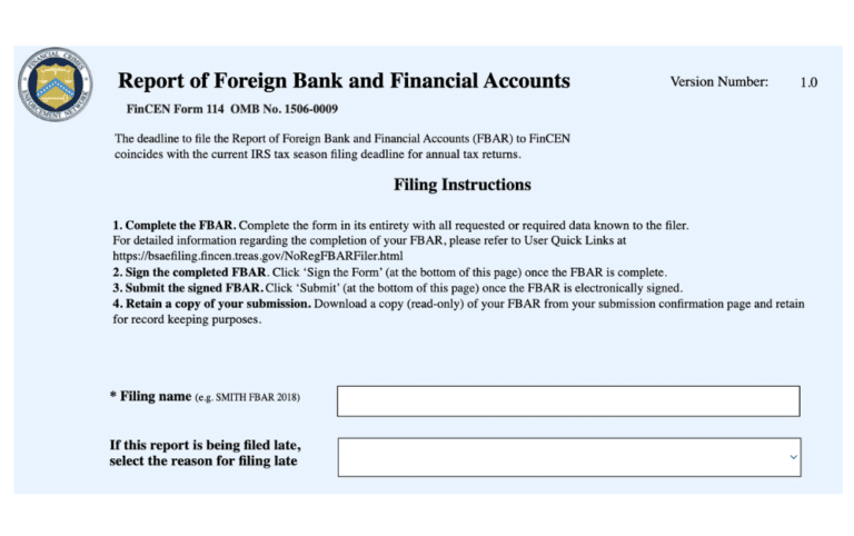 FBAR: What It Is, Who Must File, & How To Report Foreign Accounts