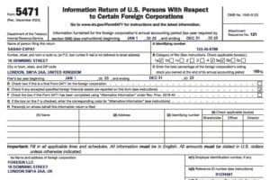IRS Form 8858: Filing Requirements and Instructions