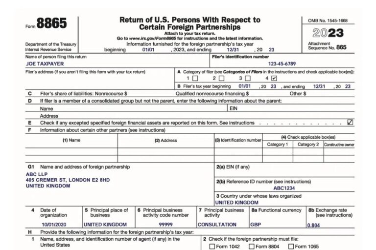 What Are the US Tax Requirements for Foreign Partnerships?
