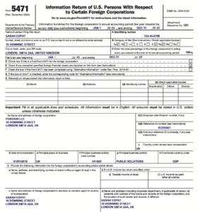 Form 5471: Filing Requirements with Your Expat Taxes
