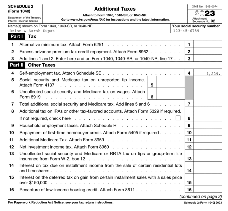 IRS Form 1040: How to File Your Expat Tax Return