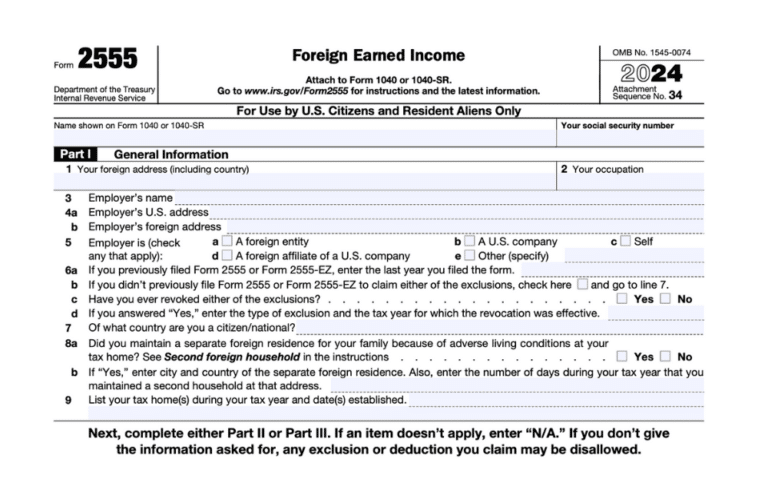 Form 8621 and Passive Foreign Investment Companies for Expats