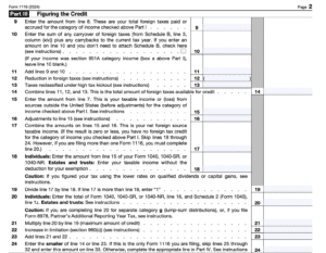Form 1116: Claiming the Foreign Tax Credit