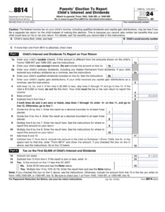 Form 8814: Report Your Child's Investment Income as an Expat