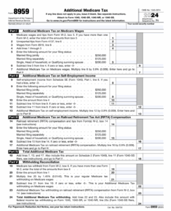 Form 8959: Additional Medicare Tax for US Expats (2025)