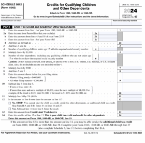 Form 8812: Expat Guide to Claiming Child Tax Credits (2025)