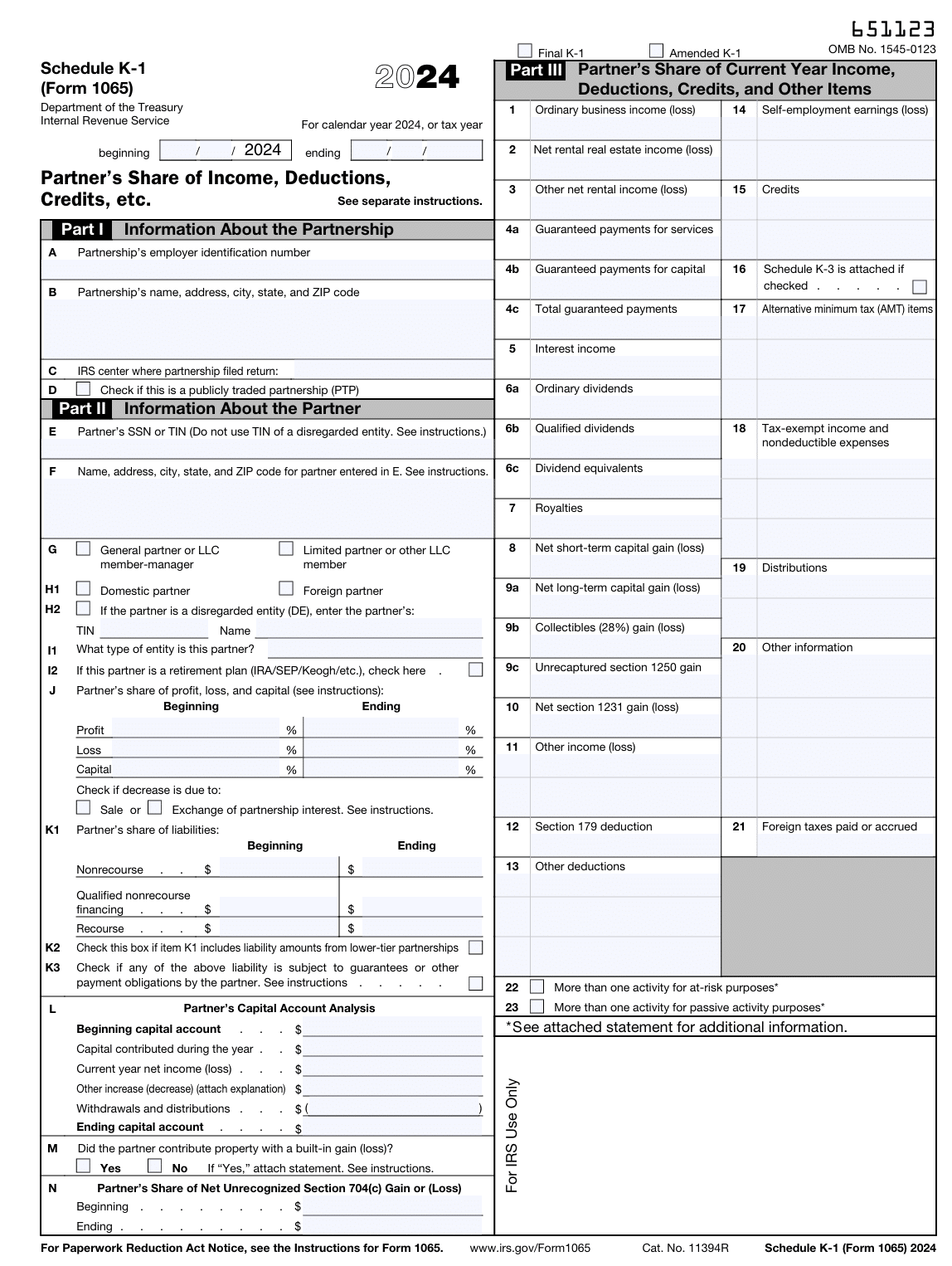 Schedule K-1 for Expats: What You Need to Know for 2025 Filing